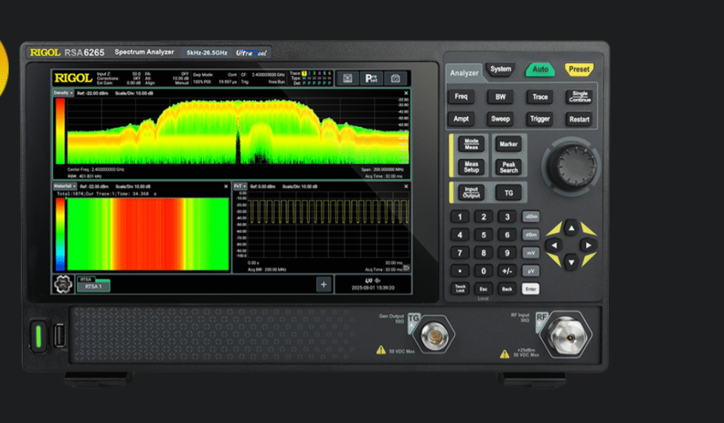 Real-time Spectrum Analyzer RSA6140 - Nanotech Test & Measurement Solution